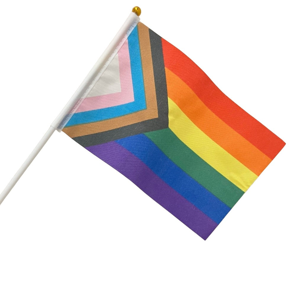 INCLUSIVE Hand-Held Pride Flag – The Shop@VGH